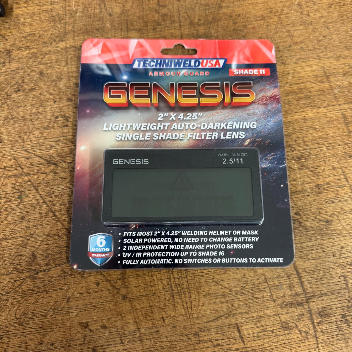 Genesis Single Shade 11 Auto Lens – Eagle Welding Supply
